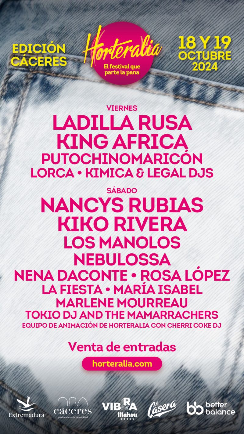 Horteralia - El festival que parte la pana